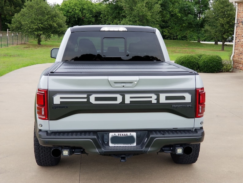 2017-2020 Ford Raptor Tailgate Vinyl Decal Letters - Etsy
