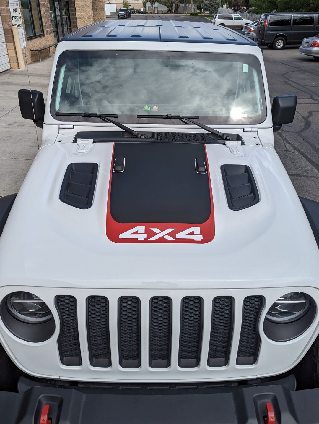 FITS 2024 Jeep Wrangler Rubicon Hood Stripe Vinyl Decal 4x4 V3 - Etsy