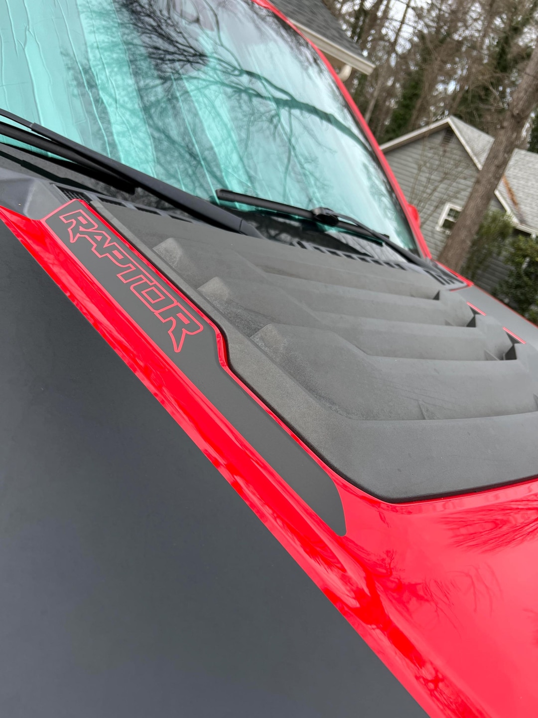 2017-2020 Ford F150 Raptor Hood Cowl Vinyl Decals Stickers - Etsy