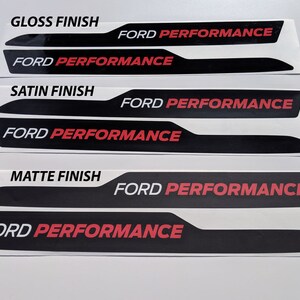 2017-2020 Ford Raptor FORD PERFORMANCE Hood Cowl Vinyl Decal Graphics ...