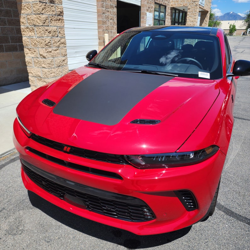 Fits 2023-2024 Dodge Hornet Hood Stripe Pln Vinyl Decal Graphics - Etsy