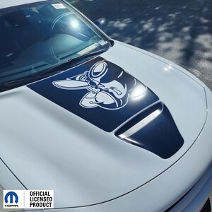 Fits 2015-2022 Dodge Charger Hood Decal Super Bee Graphics Sticker ...