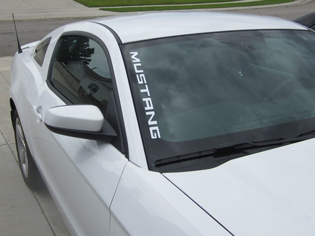 Ford Mustang Side Windshield Decal - Etsy