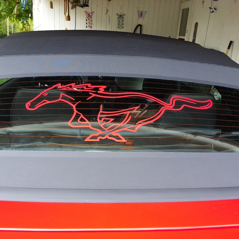 2021 Ford Mustang Red - Etsy