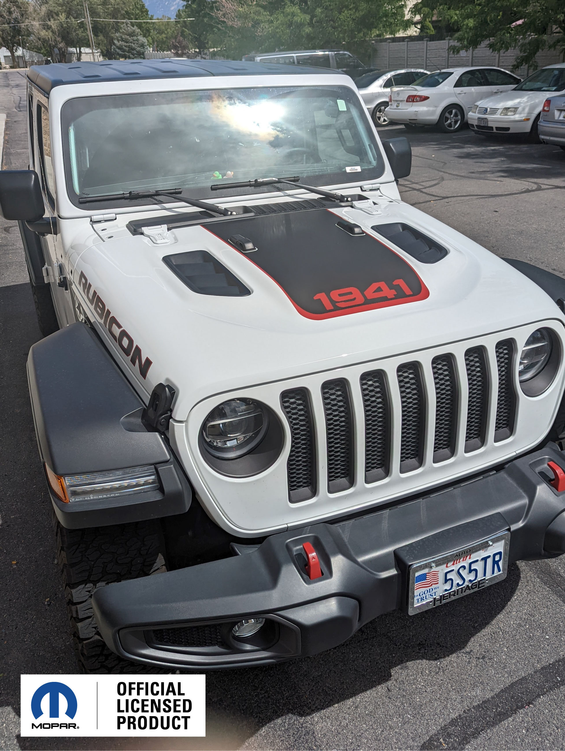 FITS 2024 Jeep Wrangler Rubicon Hood Stripe Vinyl Decal 1941 V2 - Etsy