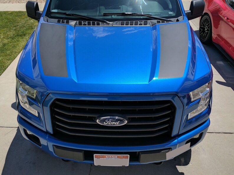 2015-2020 Ford F-150 Dual Hood Graphics - Etsy
