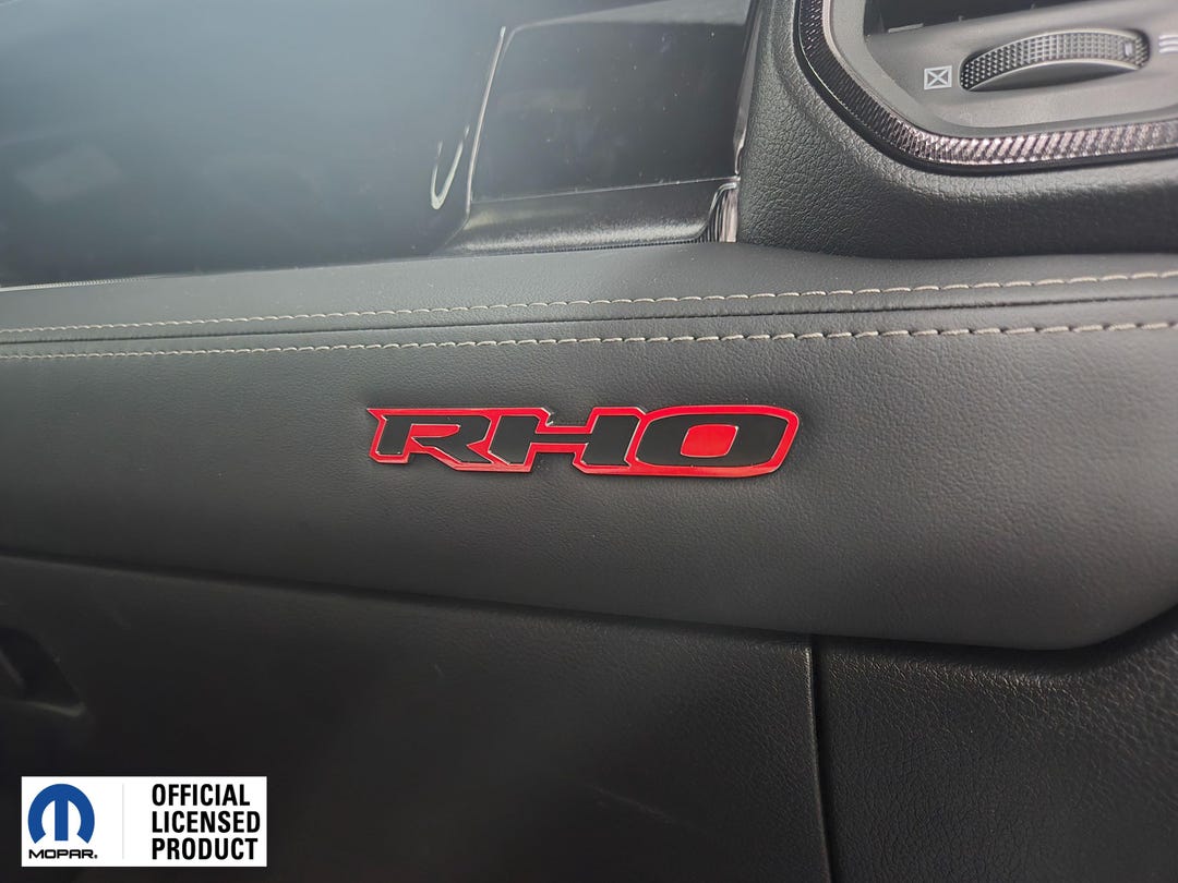 FITS 2025 Ram RHO Dash Emblem Overlay Decals Vinyl Stickers - Etsy