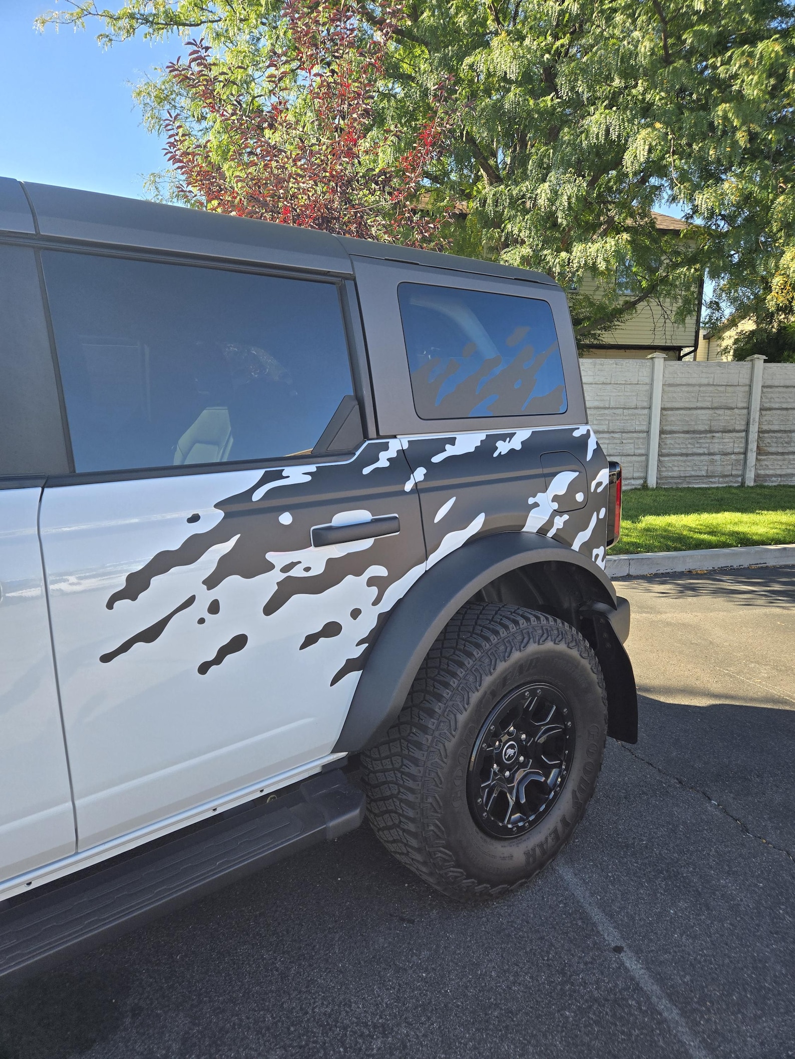 NEW 2021-2025 Ford Bronco Side Mud Splash Graphics - Bronco Vinyl ...