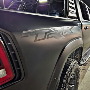 Fits Ram 1500 TRX - Bed Graphics With TRX - 2 Piece Kit - Vinyl Decals ...