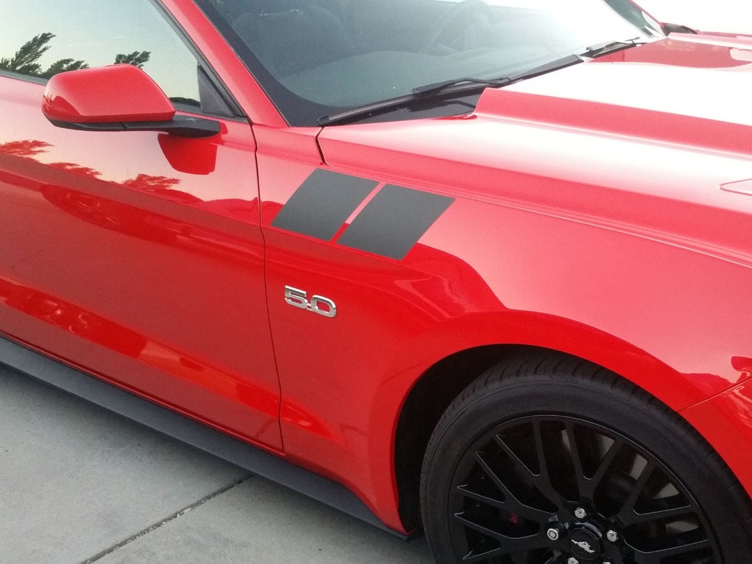 2015-2022 Ford Mustang Small Fender Hash Stripes - Pair - Etsy