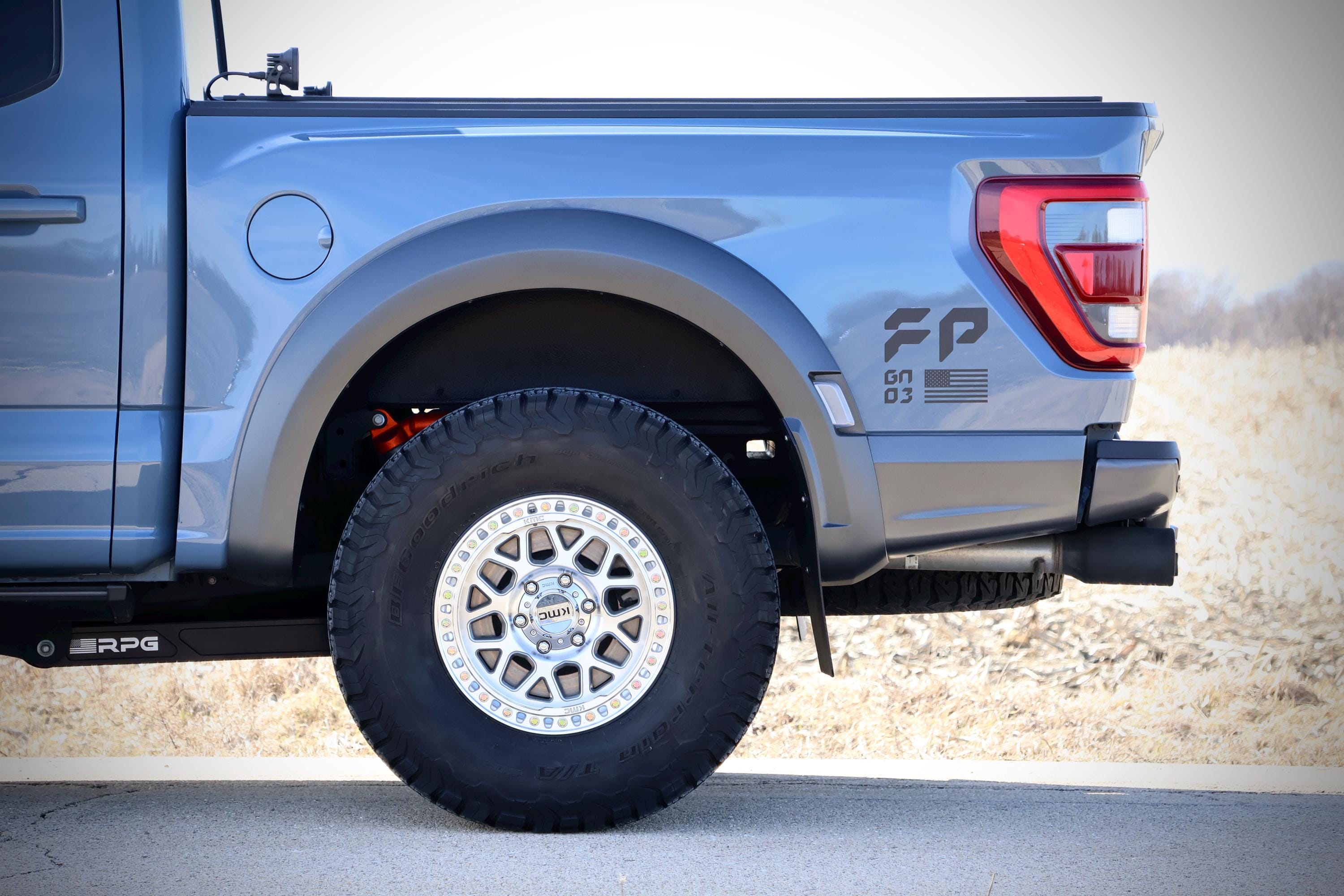 2021-2026 Ford Raptor F150 FP Gen 03 Rear Quarter Vinyl Decals -pair - Etsy