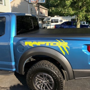 2017-2020 Ford Raptor Bed Graphics W/ Slash - Etsy