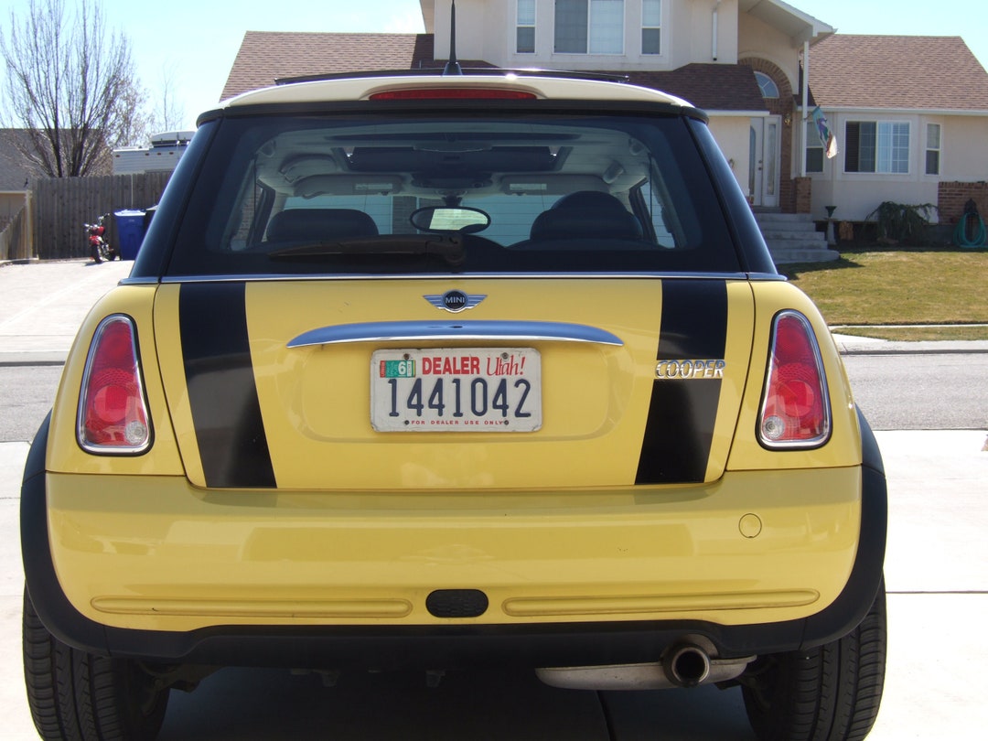 07-14 Mini Cooper Boot Stripes - Etsy