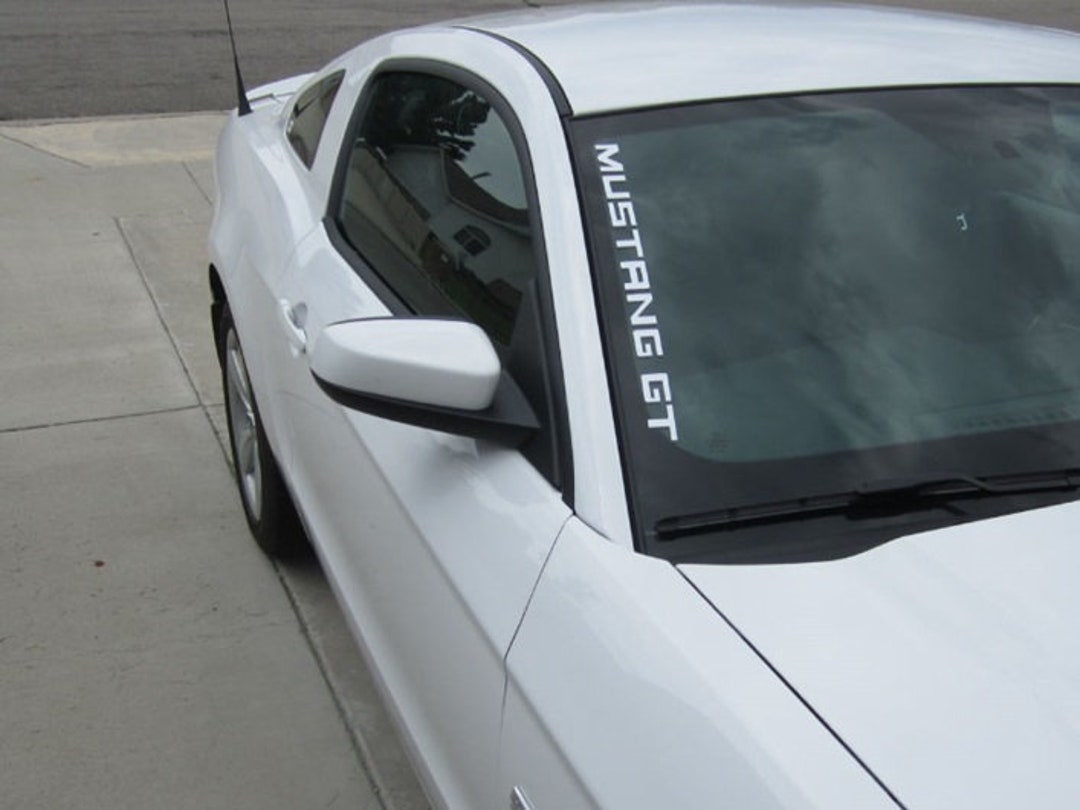 Ford Mustang GT Side Windshield Decal - Etsy