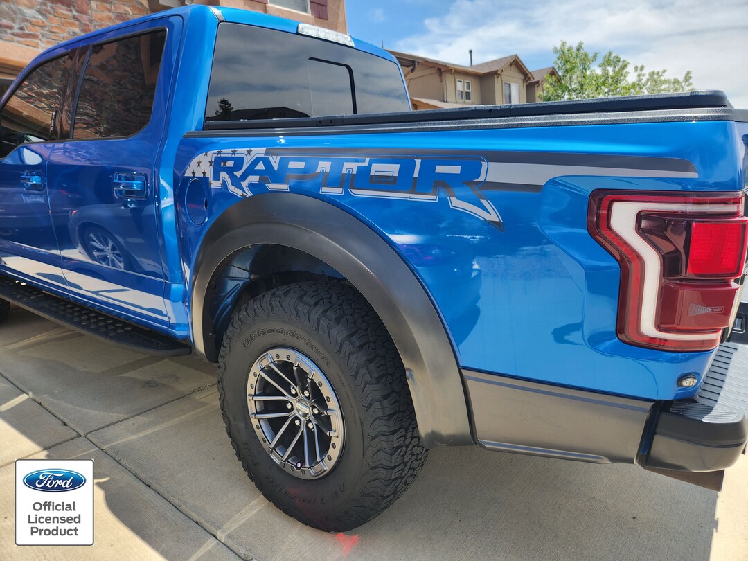 2017-2020 Ford Raptor Flag Subdued Factory Style Bed Graphics - Etsy