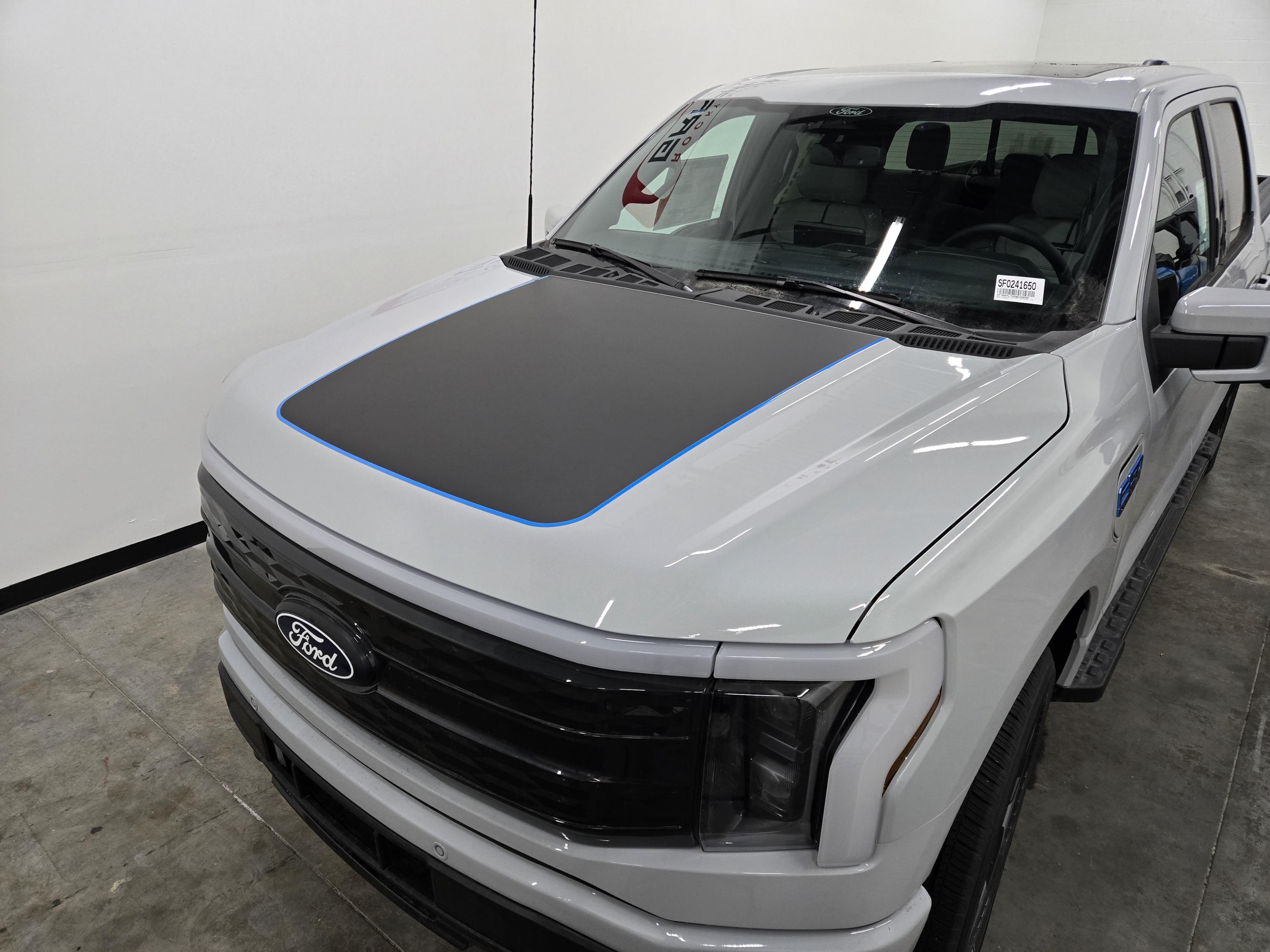 2022-2025 Ford Lightning Hood With Outlines F150 Vinyl Graphics Decals ...
