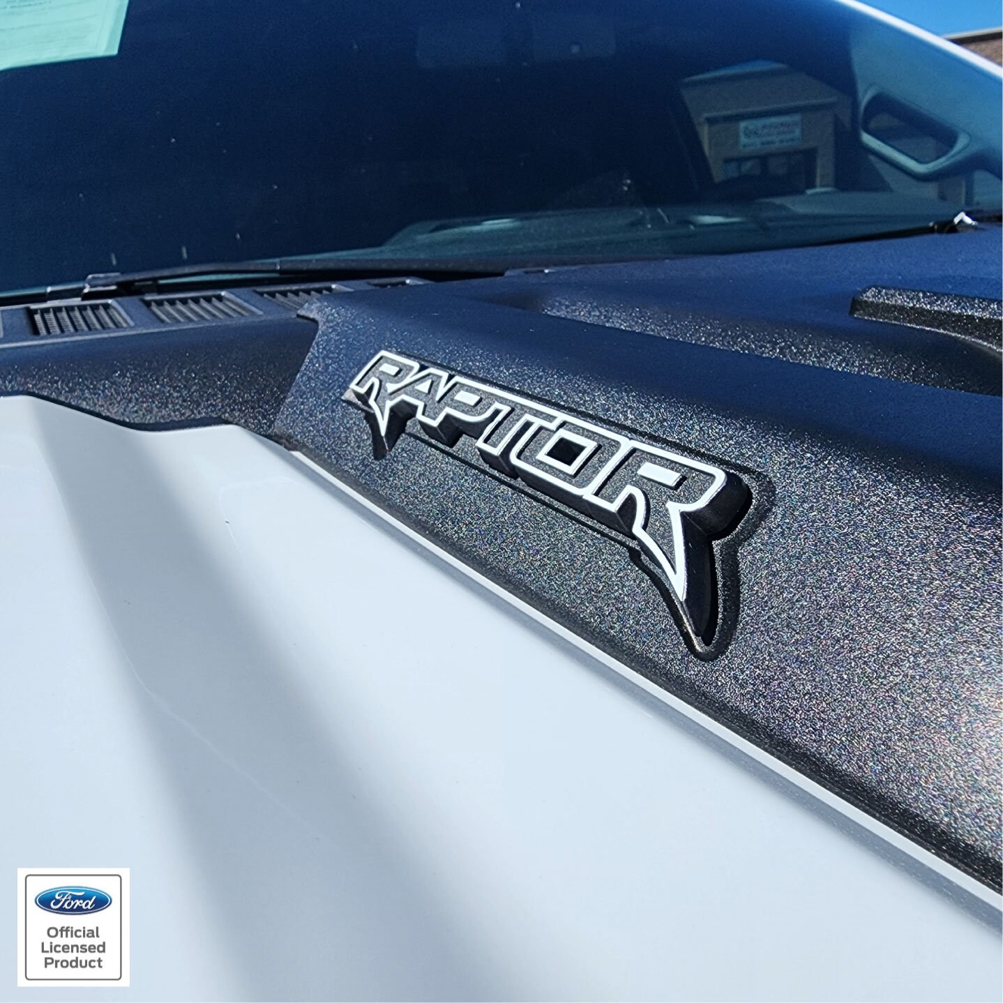 2021-2025 Ford F150 Raptor Hood Cowl Overlay Decals F-150 Stickers ...