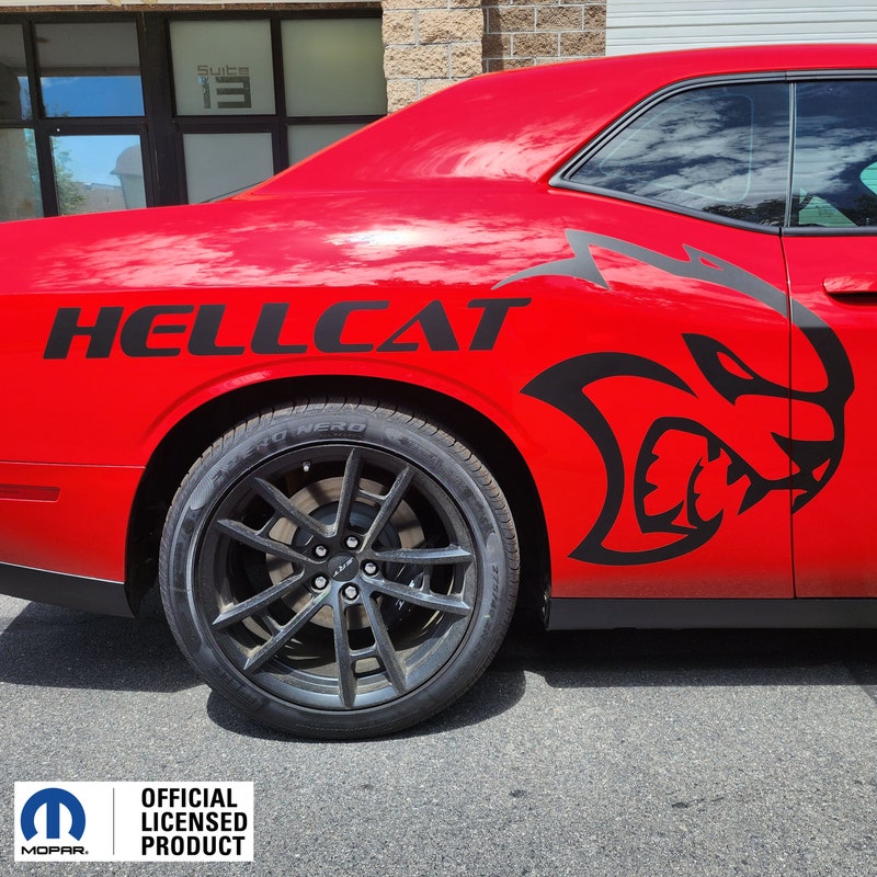 Hellcat Logo Stencil - Etsy
