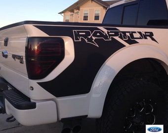 Ford Raptor Bed Side Vinyl Graphics Decals Install Kit Included Fits ...