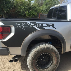 2010-2014 Ford Raptor Bed Side Graphic Decals - Etsy