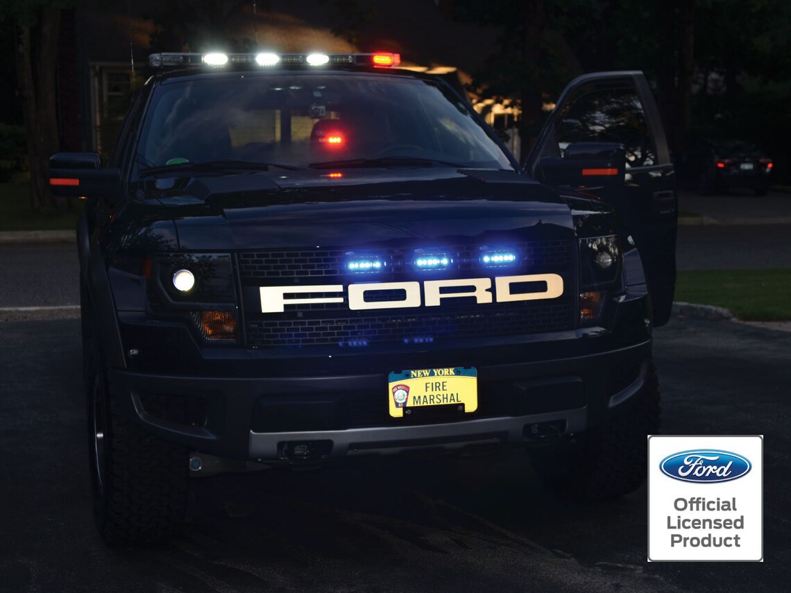 2010-2014 Reflective Ford Raptor Grille Letters - Etsy