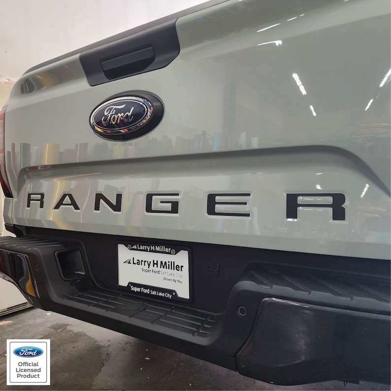 2024-2025 Ford Ranger Tailgate Letters Vinyl Decals - Etsy