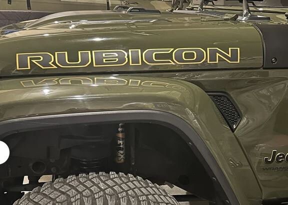 Jeep Rubicon Logo Font
