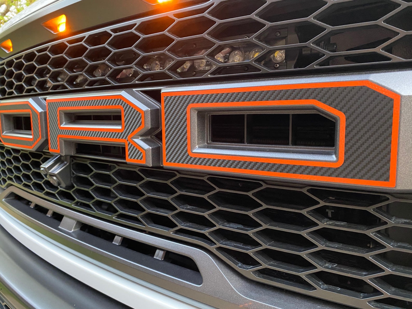 2017-2020 Reflective Ford Raptor Grill Letter Outlines - Etsy