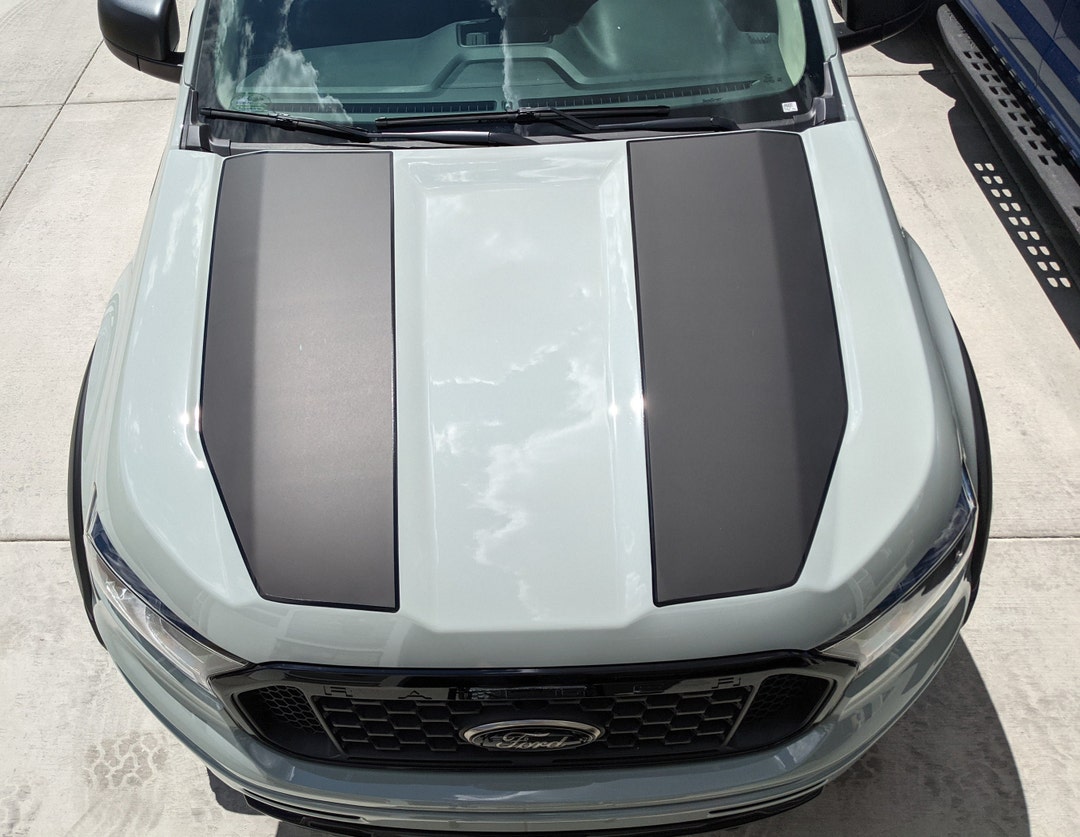 2019-2023 Ford Ranger - Dual Hood Stripe Decal W/ Pinstripe - Etsy