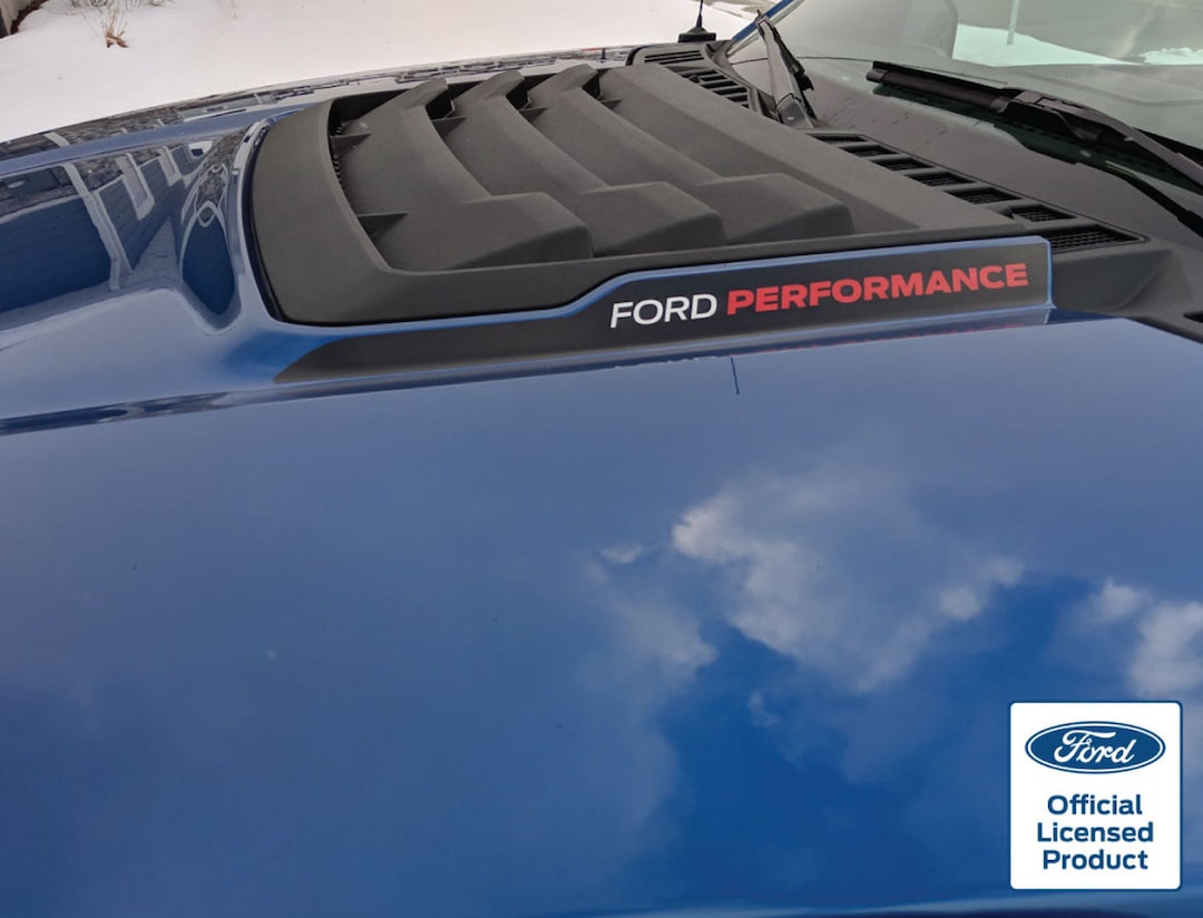 2017-2020 Ford Raptor FORD PERFORMANCE Hood Cowl Vinyl Decal Graphics ...