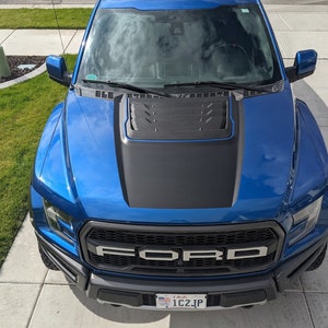 2017-2020 Ford Raptor Center Hood Stripe Vinyl Graphics - Etsy