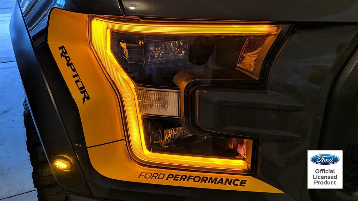 2017-2020 Ford Raptor Headlight Accents W/ FORD PERFORMANCE & - Etsy
