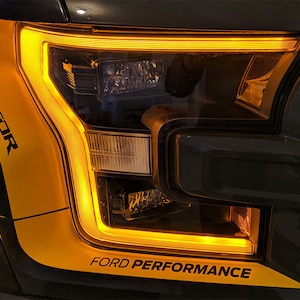 2017-2020 Ford Raptor Headlight Accents W/ FORD PERFORMANCE & RAPTOR - Etsy