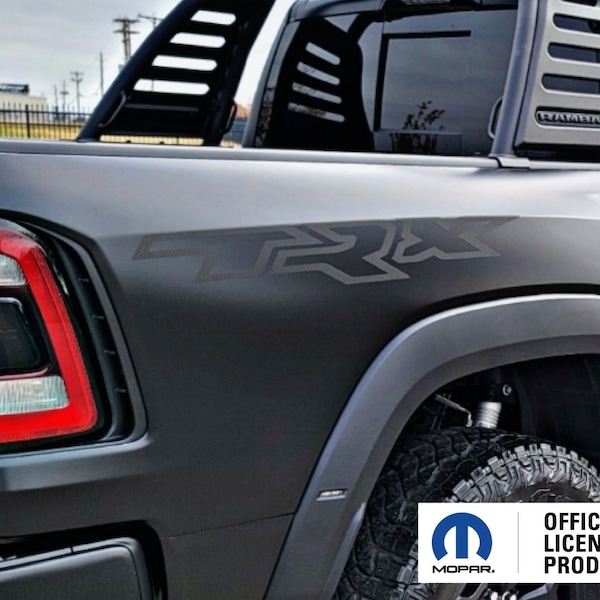 Ram Trx Bed Side Stickers - Etsy
