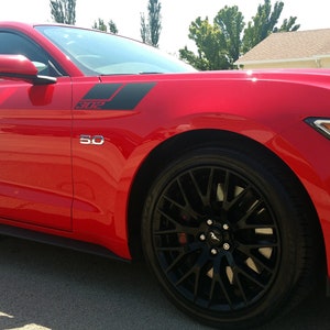 2015-2022 Ford Mustang 302 Fender Hash Stripes - Pair - Etsy