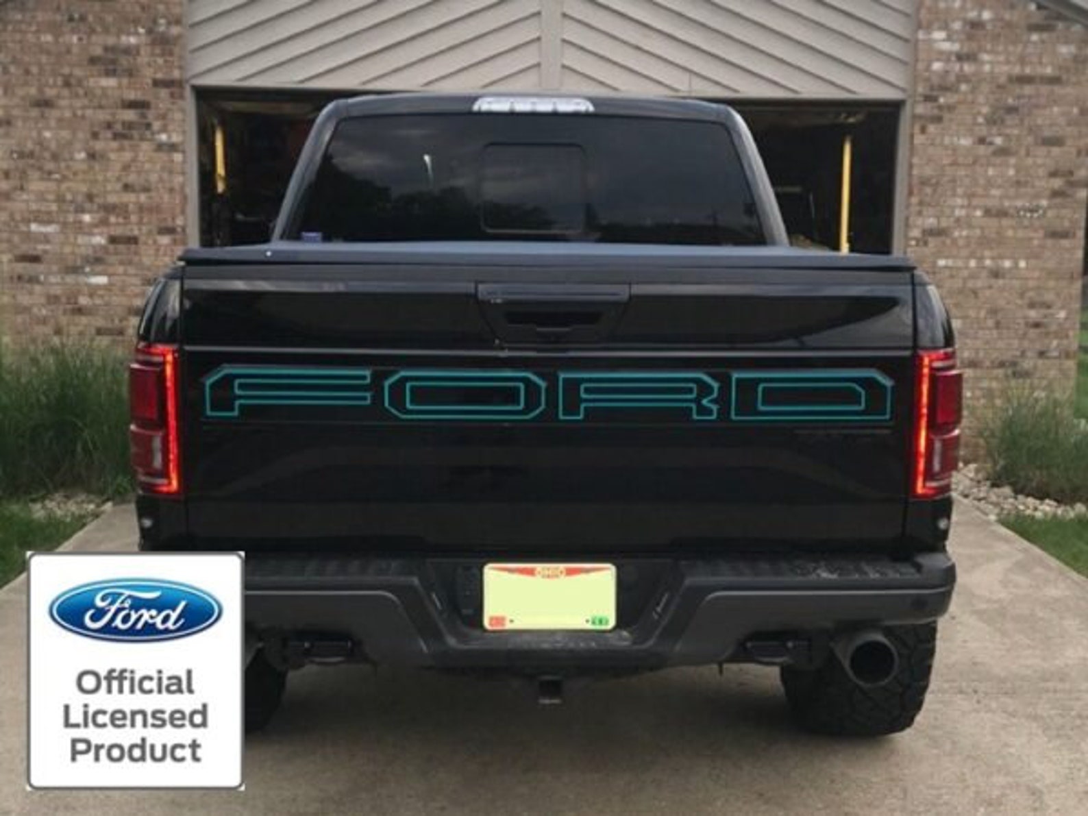 2019-2020 Reflective Ford Raptor Tailgate Letter Outlines - Etsy