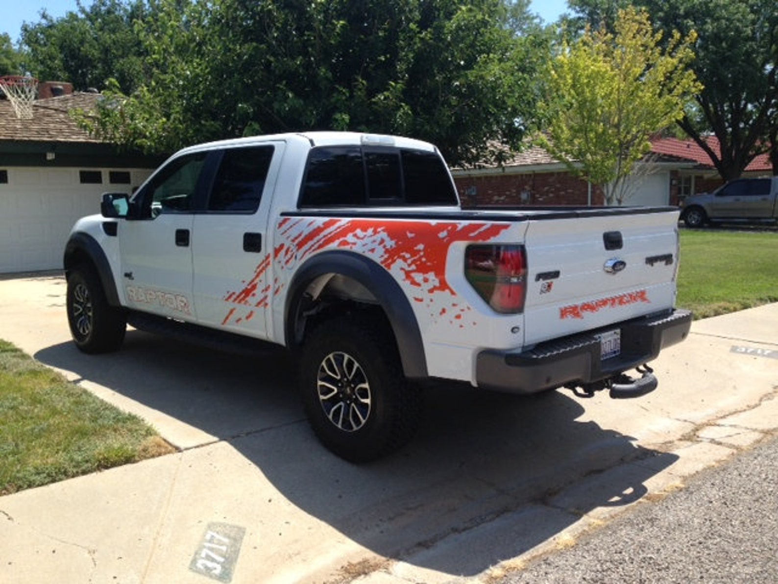 2010-2014 Ford Raptor Side Digital Splash Graphics - Etsy