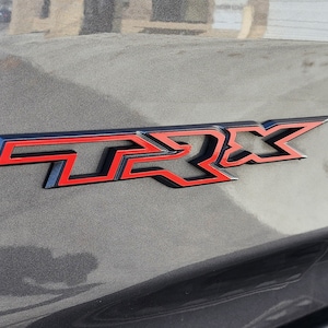 FITS 2021-2024 Ram TRX Tailgate TRX Emblem Overlay Decals Vinyl ...