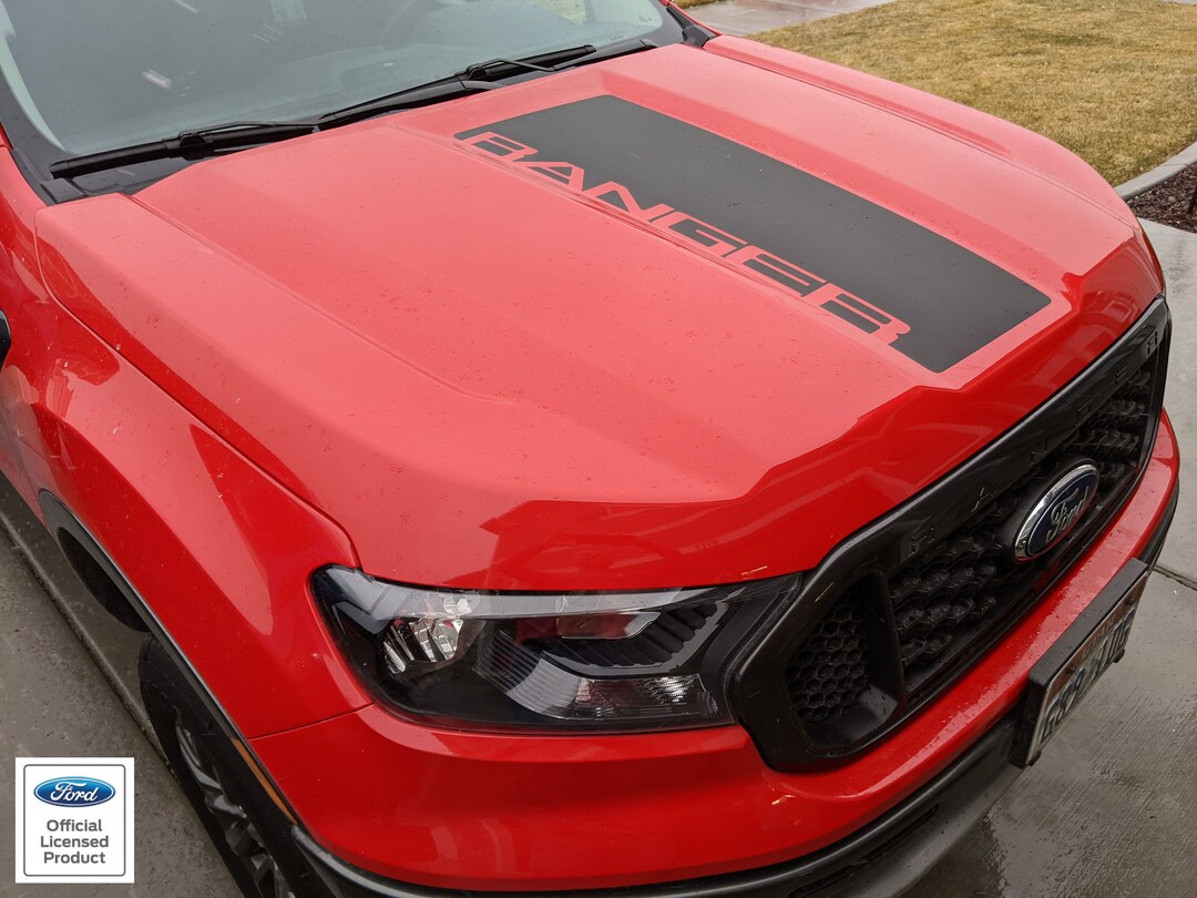 2019-2023 Ford Ranger Center Hood With Ranger Stripe - Etsy
