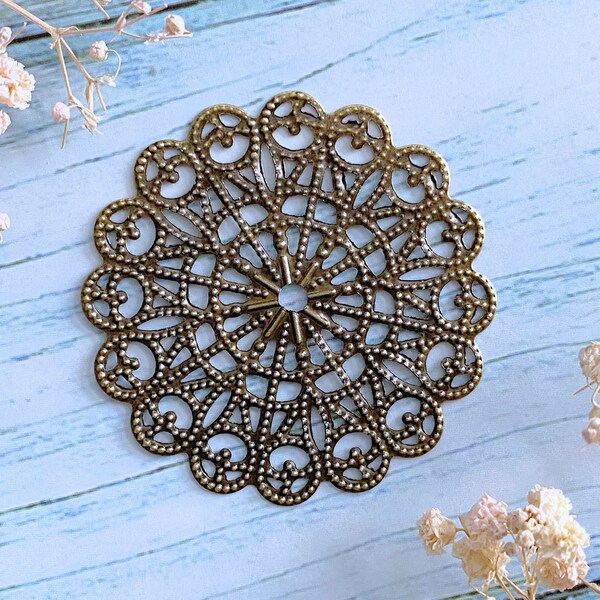 Bronze Filigree - Etsy