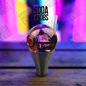 Alolan Ninetales- Crystal Pokeball Shift Knob - Your Drive,your design ...