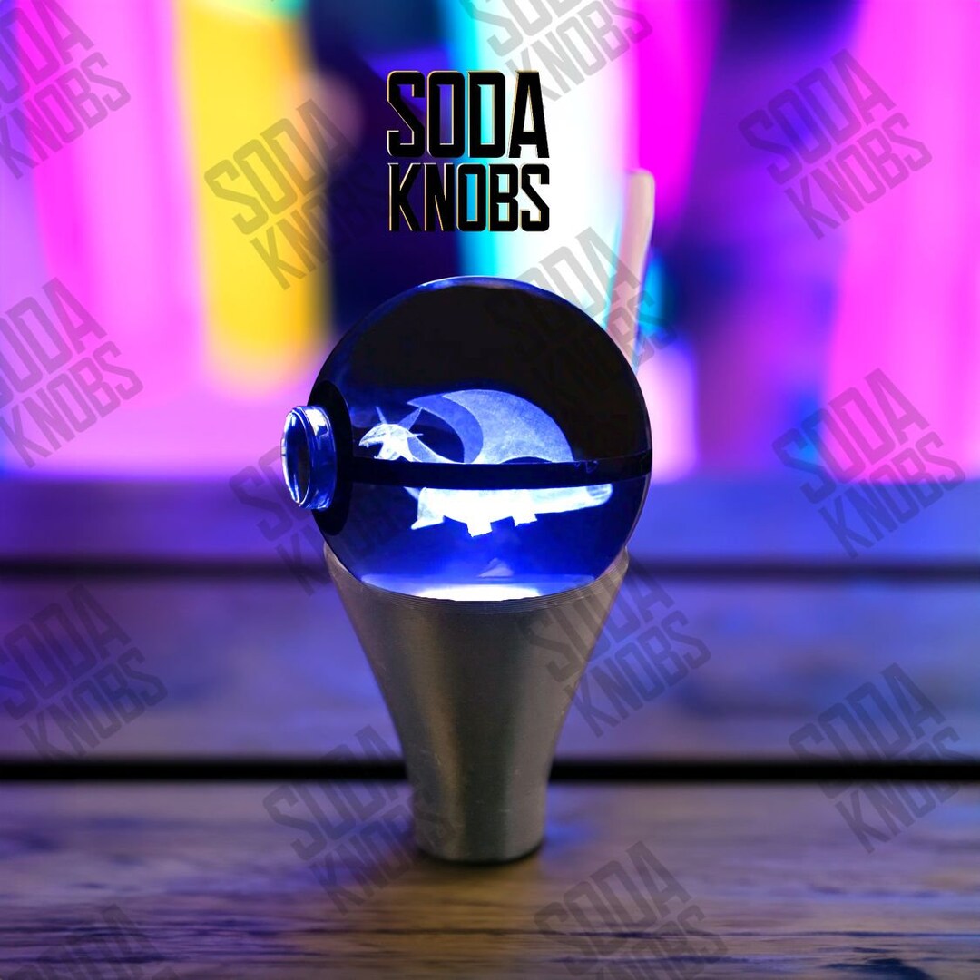 Salamence - Crystal Pokeball Shift Knob - Your Drive, your design ...