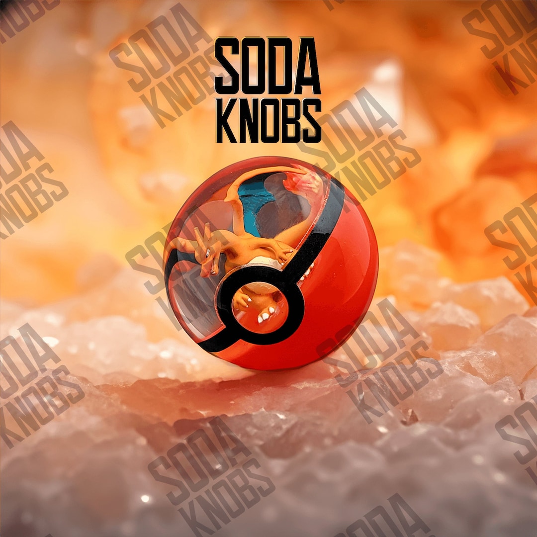 Charizard Real Life Pokeball - Authentic Hand-cast Pokeball With ...