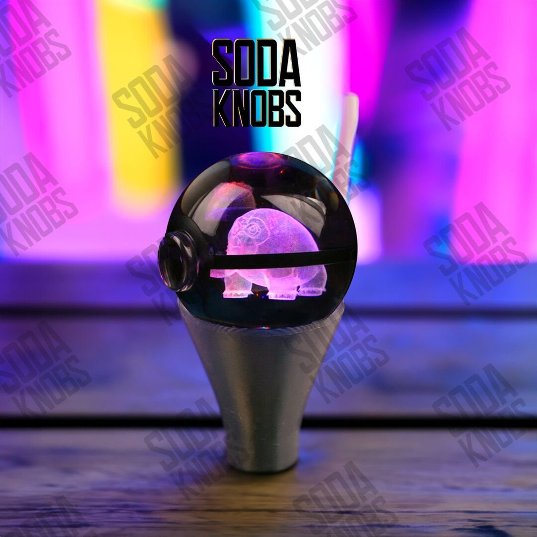 Mamoswine - Crystal Pokeball Shift Knob - Your Drive, your design ...