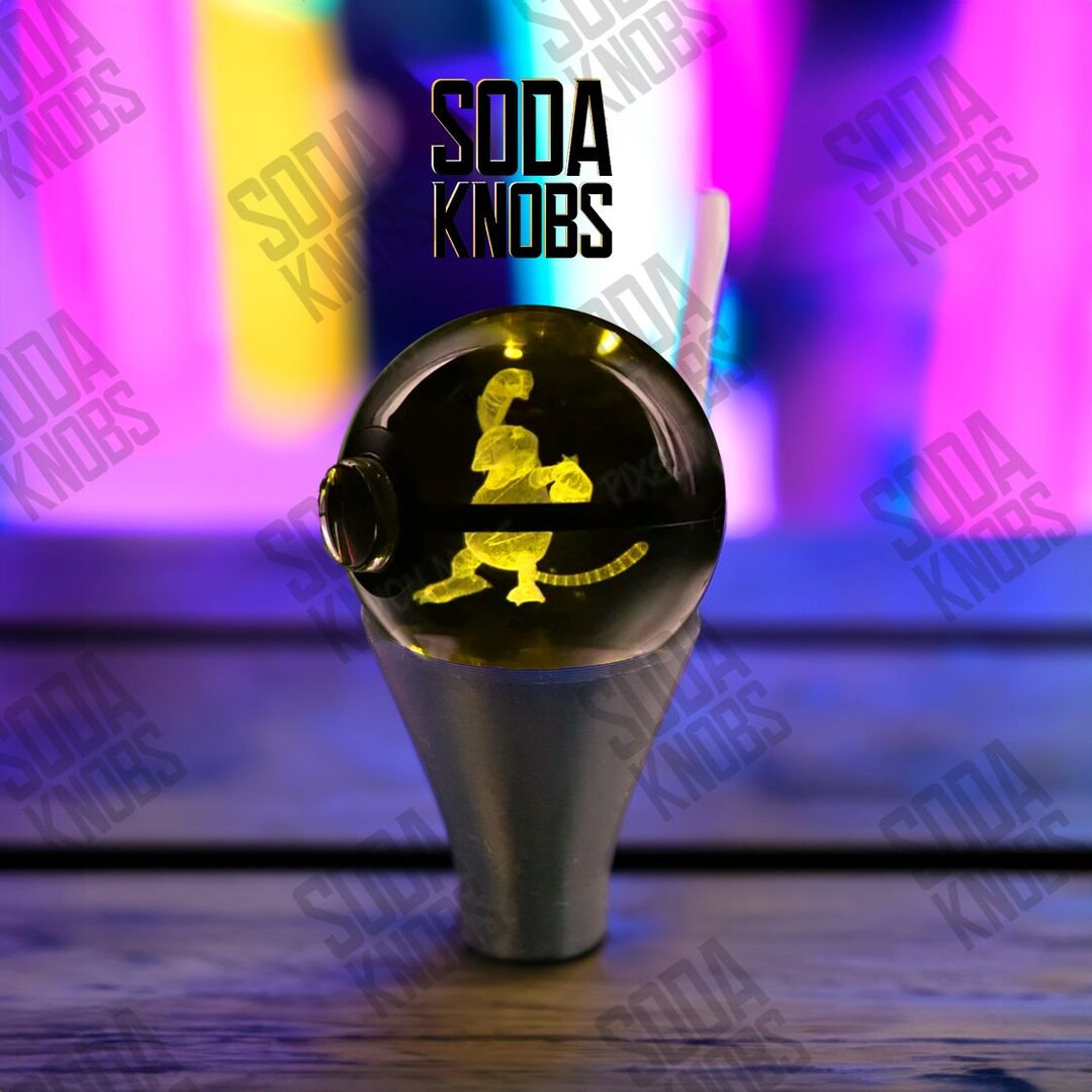 Electabuzz - Crystal Pokeball Shift Knob - Your Drive, your design ...