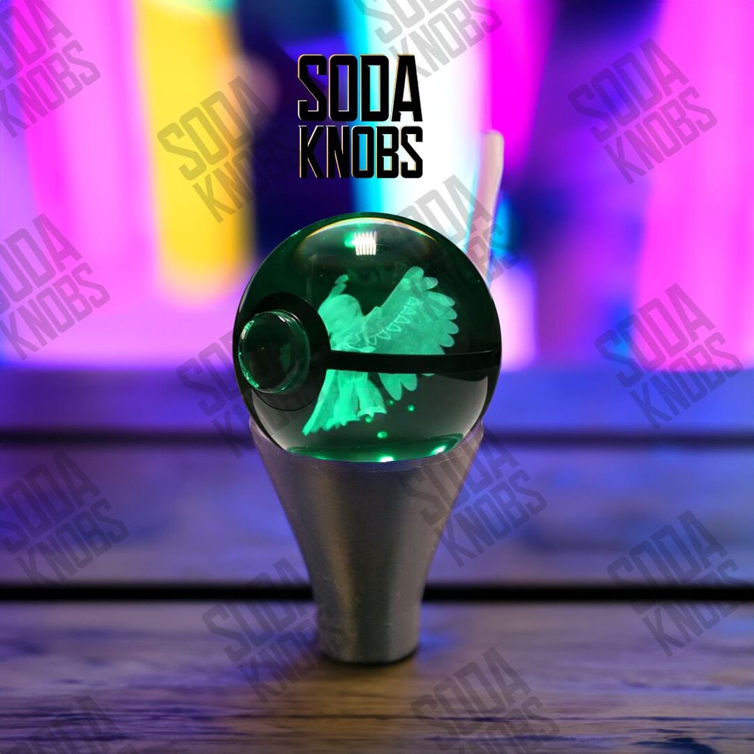 Decidueye - Crystal Pokeball Shift Knob - Your Drive, your design ...