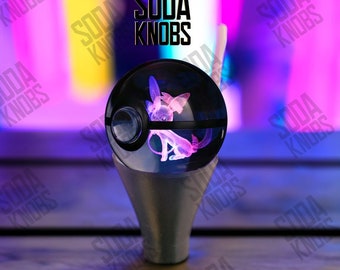 Gengar Crystal Pokeball Shift Knob Your Drive,yourdesign Crystal ...