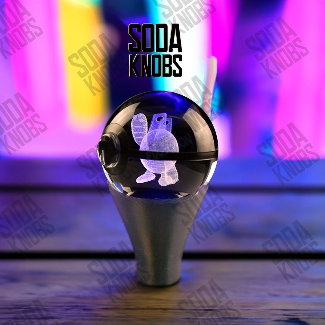 Elekid Crystal Pokeball Shift Knob Your Drive,yourdesign Crystal ...