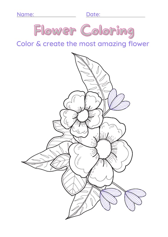 Coloring For Kids A4 Size
