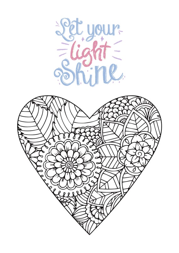 Digital Download Kids Coloring Worksheet Printable Coloring | Etsy